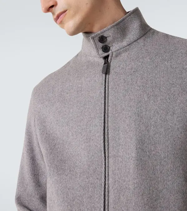 Zegna Wool And Cashmere Jacket