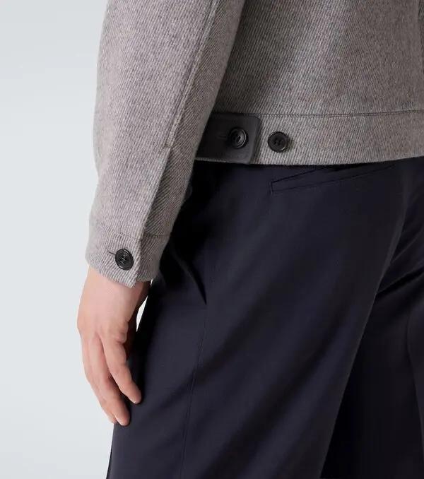 Zegna Wool And Cashmere Jacket