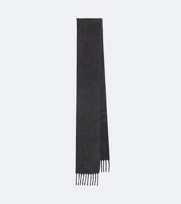 Prada Cashmere Scarf - Grey