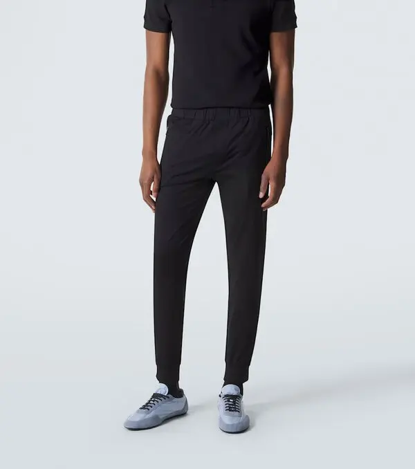 Prada Re-nylon And Cotton-blend Tapered Pants