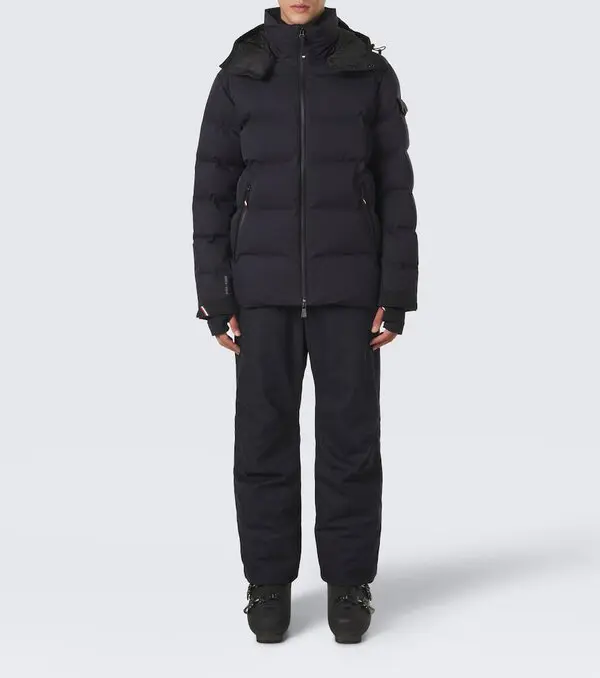 Moncler Virgin Wool Ski Salopettes