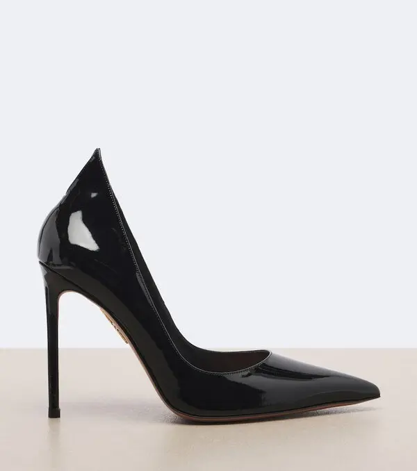 AQUAZZURA Linea Patent Leather Pumps