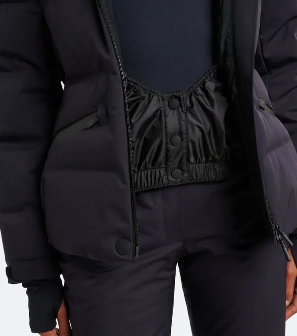 Moncler Tolima Belted Down Ski Jacket - Black