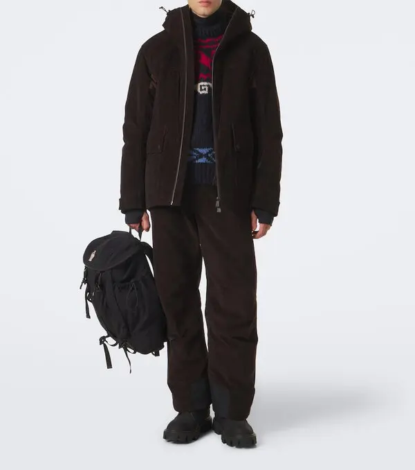 Moncler Fair Isle Wool And Alpaca-blend Sweater