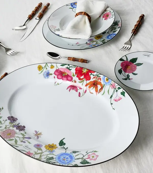 Gucci Flora Porcelain Decorative Tray