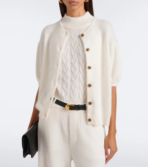 LISA YANG Lucianne Brushed Cashmere Cardigan