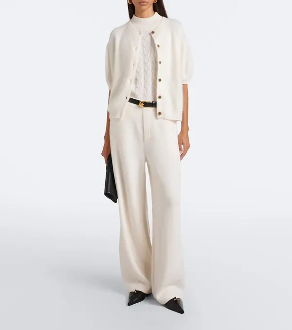 LISA YANG Lucianne Brushed Cashmere Cardigan