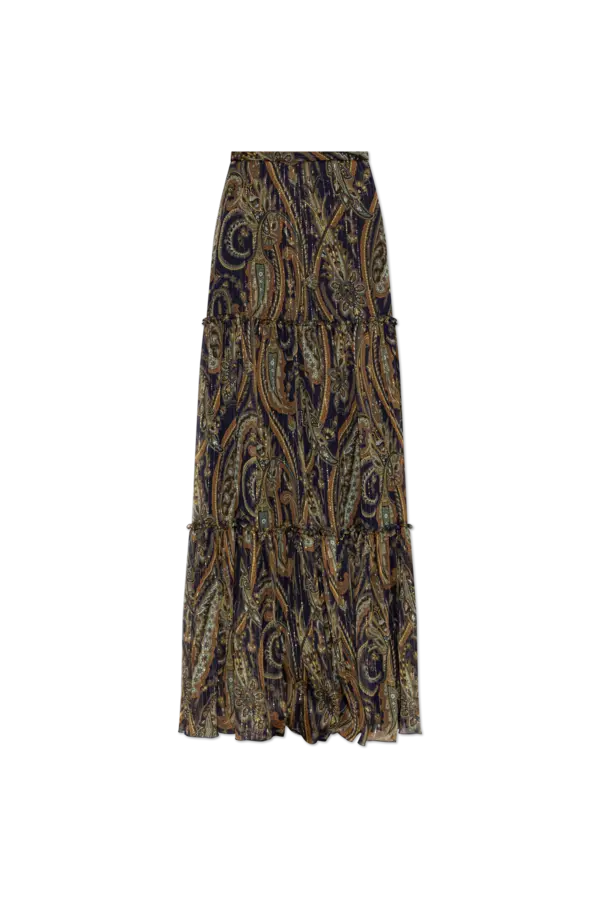 Etro Silk Skirt - Multicolour