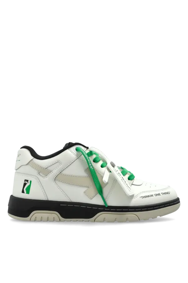 Off-White Ooo Miles Davis’ Sneakers - White