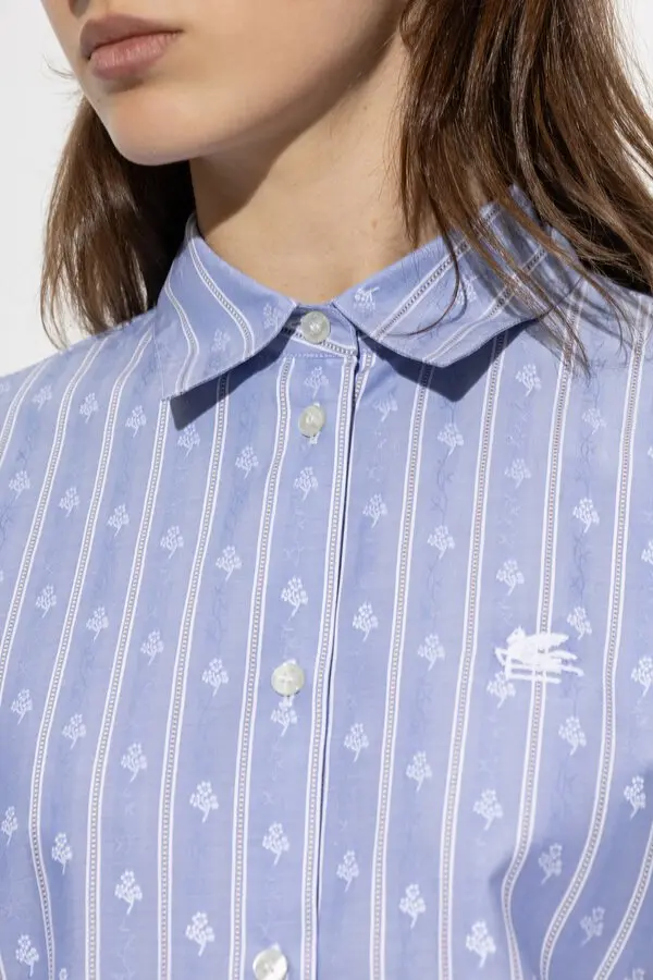 Etro Cotton Striped Shirt