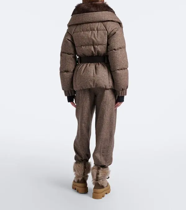 Moncler Wool Wide-leg Pants