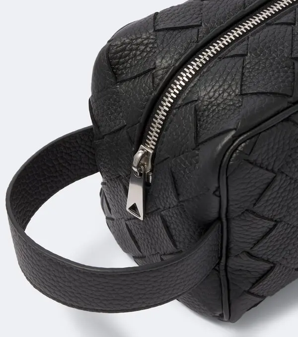 Bottega Veneta Intrecciato Leather Toiletry Bag