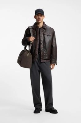 Hugo Duffel Bag With Detachable Shoulder Strap
