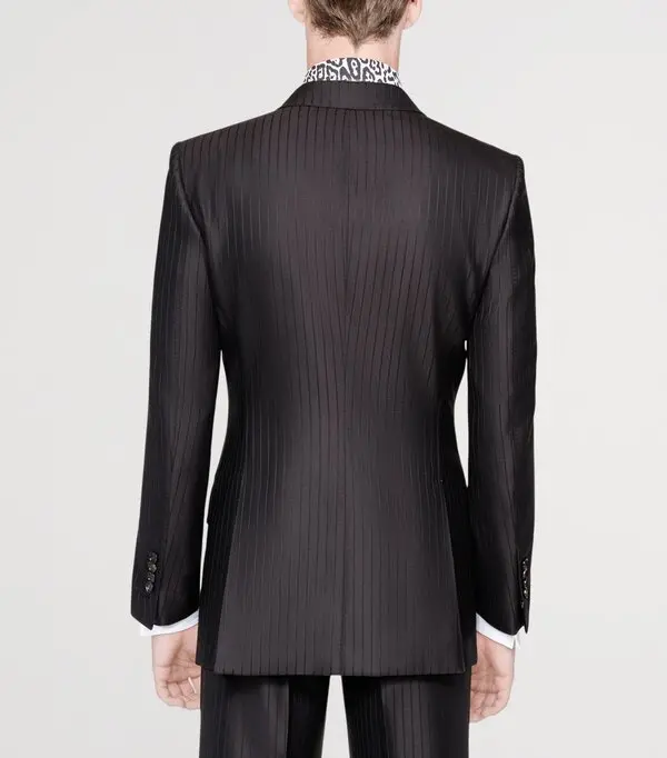 TOM FORD Virgin-wool Pinstripe Colbert Blazer