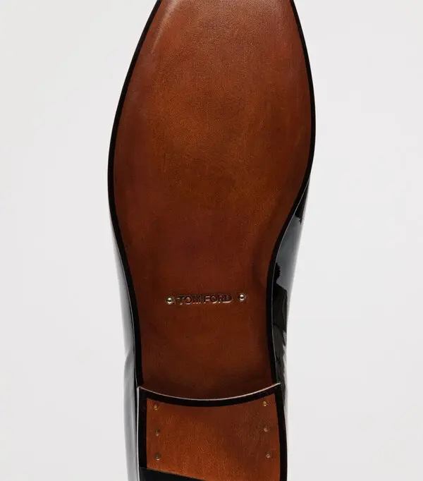 TOM FORD Patent Calf Leather Scott Loafers