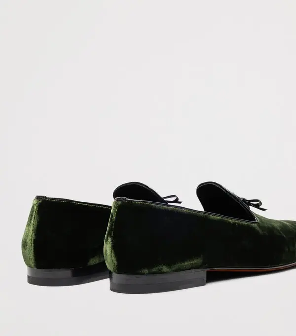 TOM FORD Velvet Scott Loafers