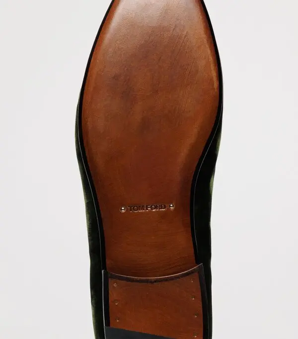 TOM FORD Velvet Scott Loafers