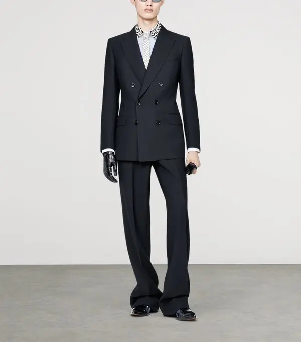 TOM FORD Virgin Wool Colbert Wide-leg Trousers