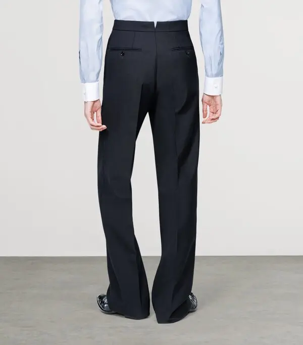TOM FORD Virgin Wool Colbert Wide-leg Trousers