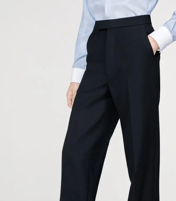 TOM FORD Virgin Wool Colbert Wide-leg Trousers