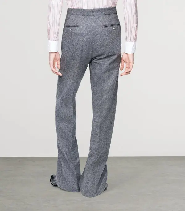 TOM FORD Wool-cashmere Colbert Wide-leg Trousers