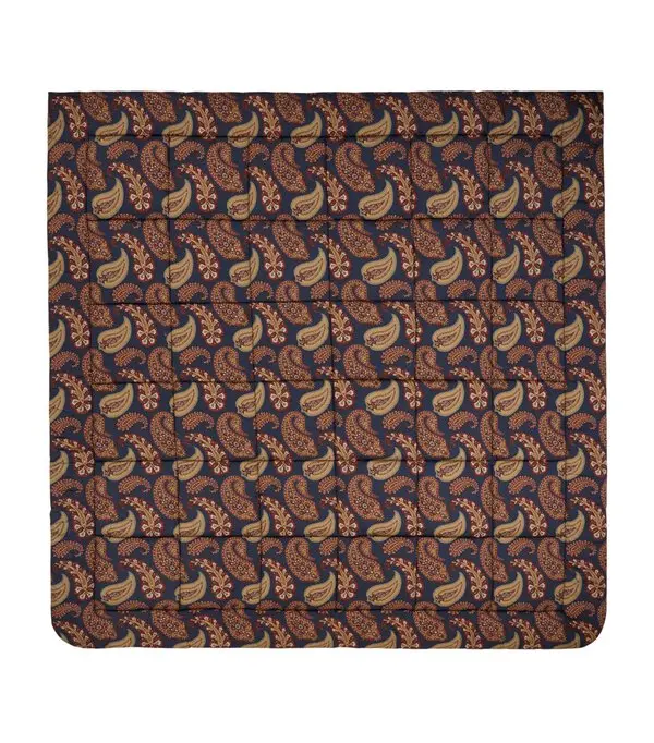 Etro Cotton Quilted Azuki Bedspread