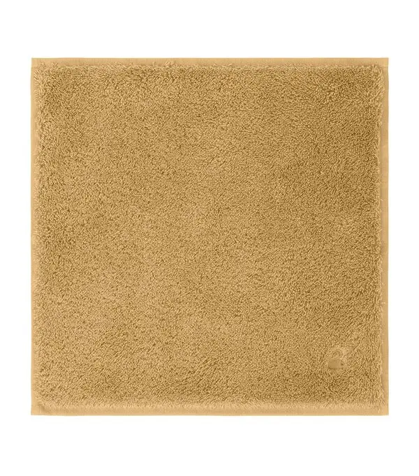 YVES DELORME Etoile Facecloth - Yellow