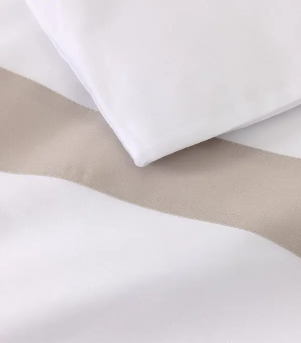 YVES DELORME Linea King Duvet Cover