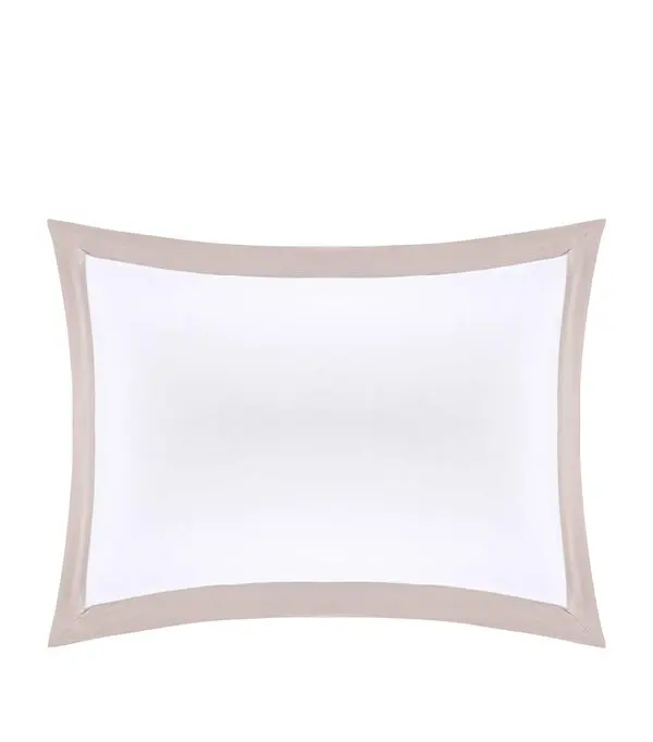 YVES DELORME Linea Oxford Pillowcase - Grey
