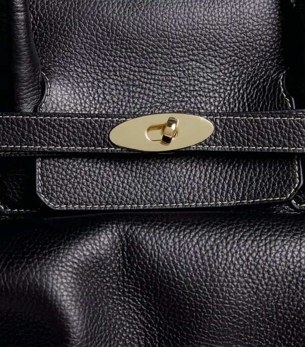 Eleventy Leather Tote Bag