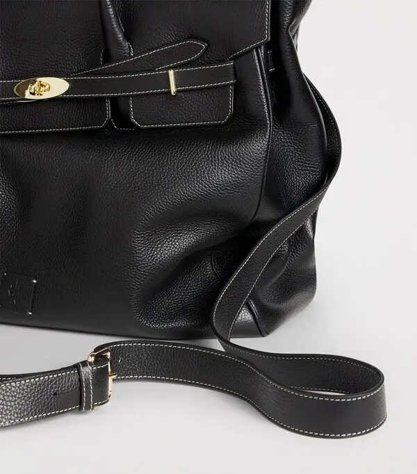 Eleventy Leather Tote Bag