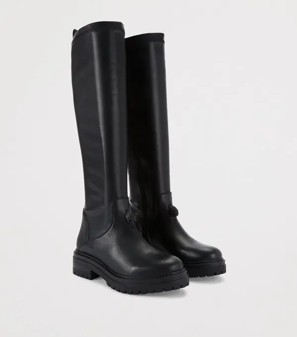 Kurt Geiger Leather Soar Eagle Knee-high Boots