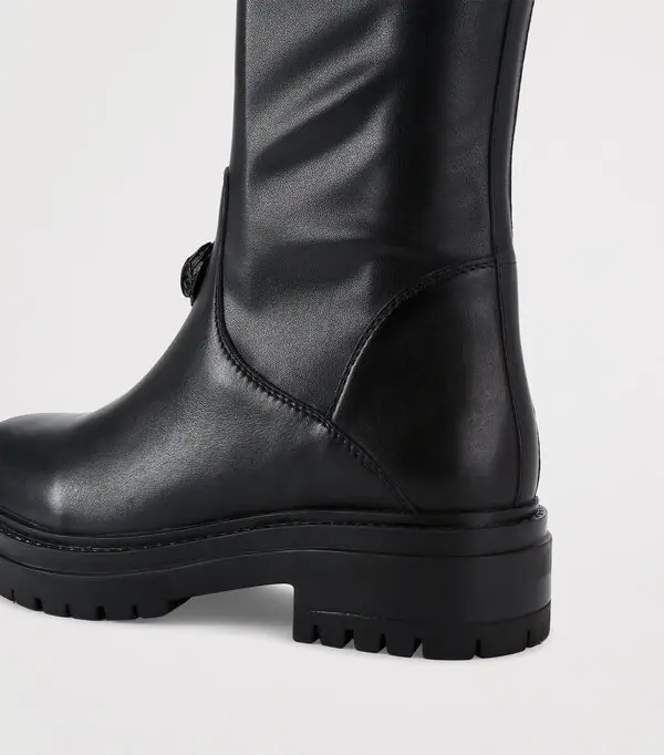 Kurt Geiger Leather Soar Eagle Knee-high Boots