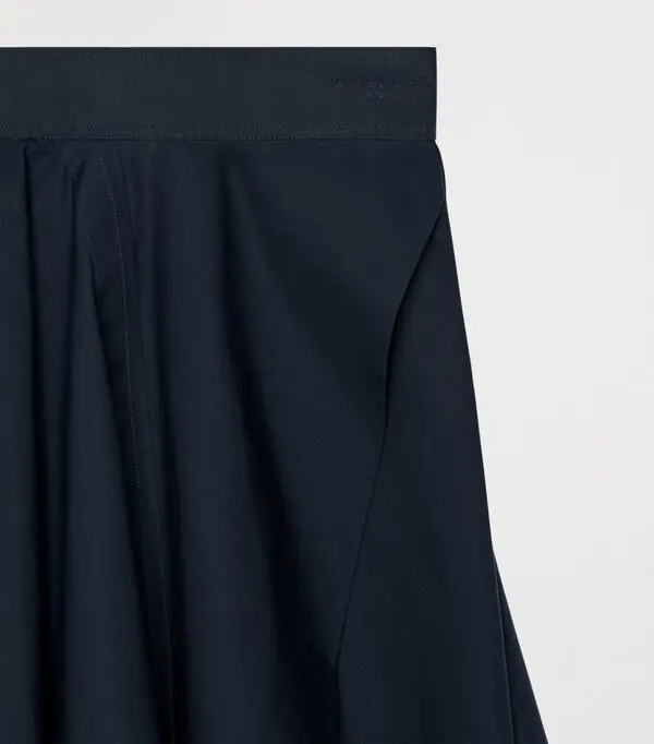 Givenchy Cotton Poplin Midi Skirt