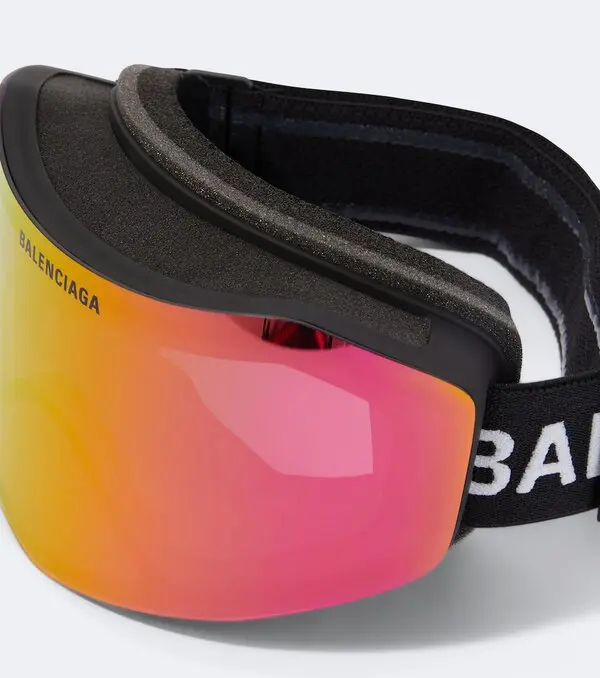 Balenciaga Logo Ski Goggles