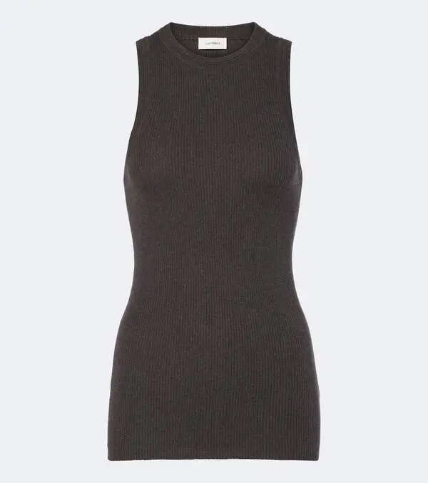 LISA YANG Amya Cotton And Cashmere Tank Top