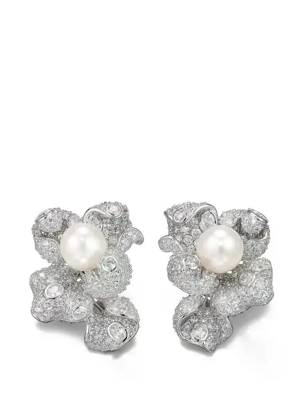 ANABELA CHAN Blossom Pearl Earrings