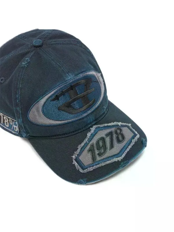 DIESEL® Baseball Cap With Embroidered Patches
