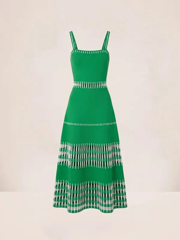 Alexis Irisine Dress - Emerald