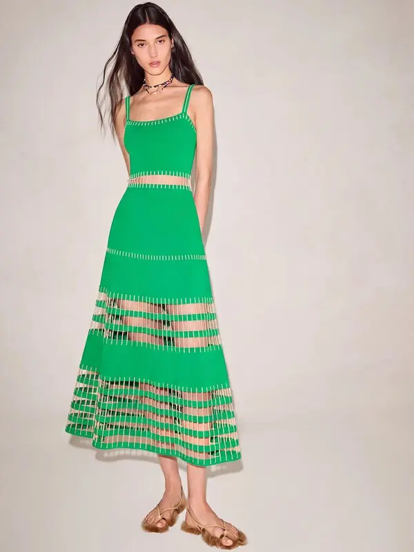 Alexis Irisine Dress - Emerald