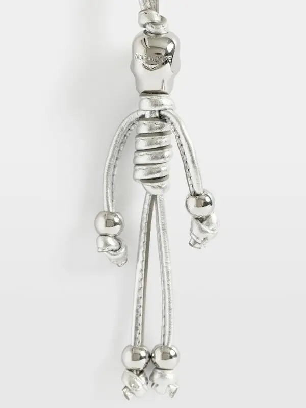 Zadig&Voltaire Skull Keyring Vintage Metal Key Ring