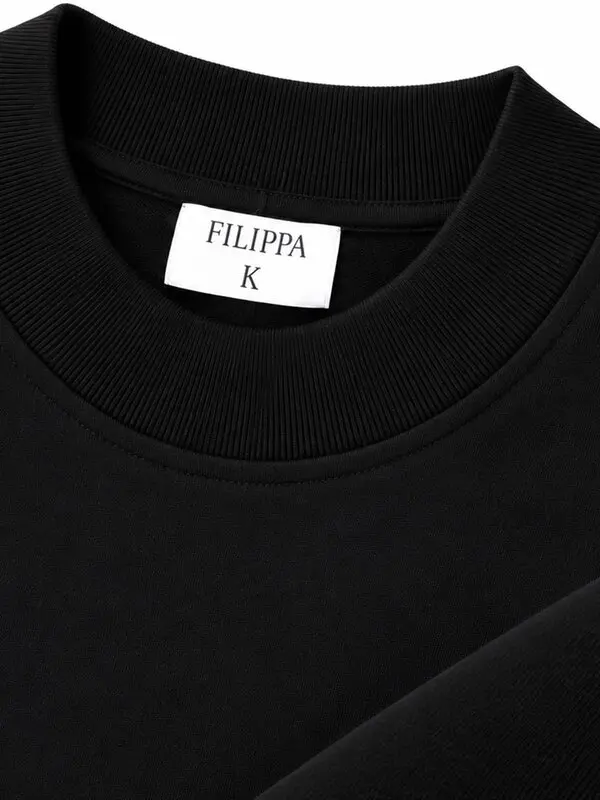 Filippa K Top A Collo Alto In Lyocell E Cashmere