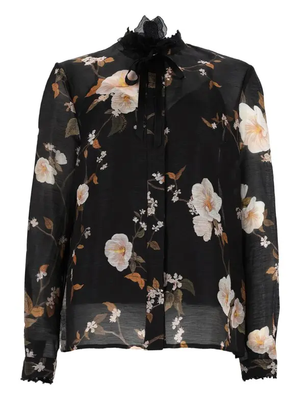 Zimmermann Camicia Decorata "ascent - Black