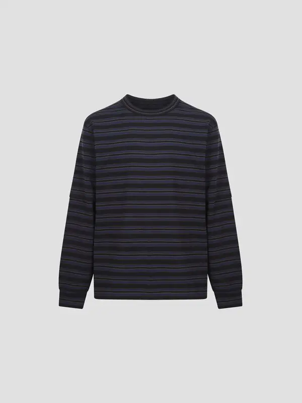 Sacai Horizontal Stripe Long Sleeve T-shirt