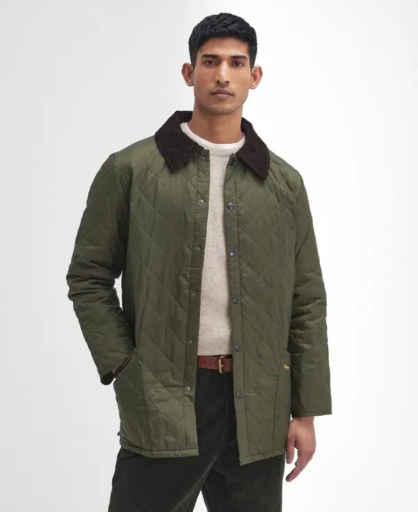 Barbour Heritage Liddesdale Quilt Mini Jacket - Olive
