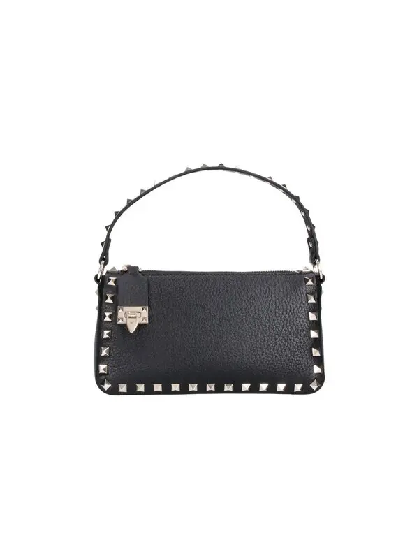 Valentino Garavani Mini Calf Leather Bag - Black