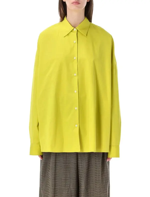 Dries Van Noten Oversized Cotton Button-up Shirt