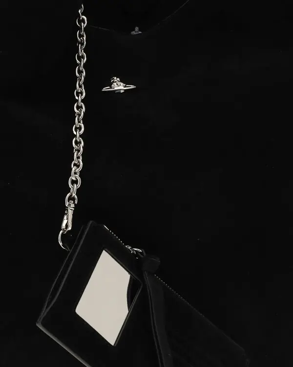 VIVIENNE WESTWOOD Large Lottie Suede Shopping Bag