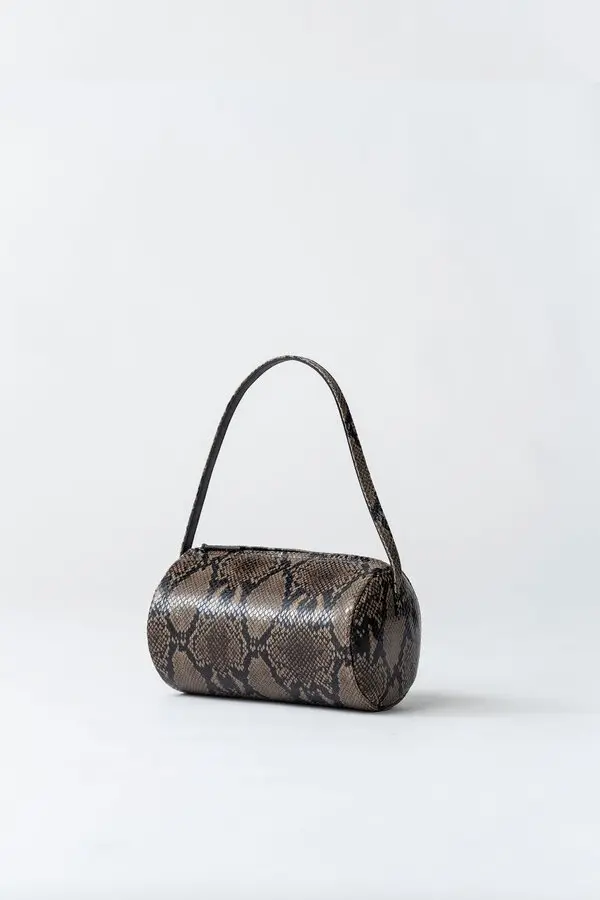 ST. AGNI Connolo Shoulder Bag - Python Embossed