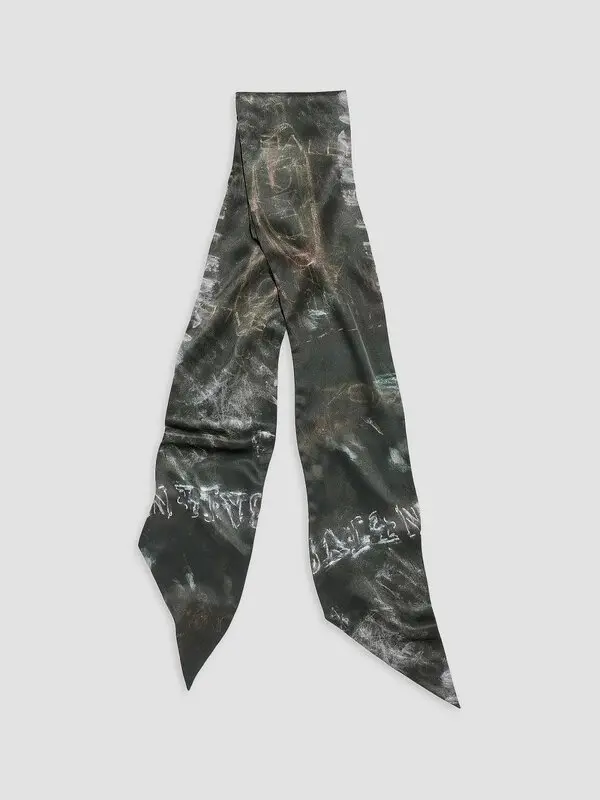 Balenciaga Washed Crayon Scarf - Multicolored